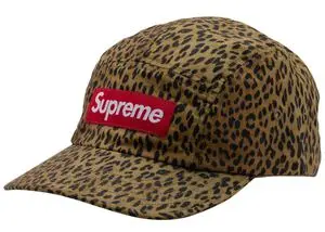 Supreme Barbour Waxed Cotton Camp Cap - Leopard