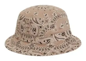 Supreme Bandana Crusher Hat - Tan