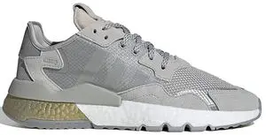 Adidas Nite Jogger Sneakers - Grey Two/gold Metallic