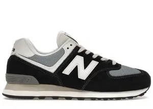 NEW BALANCE 574 Sneakers - Black/reflection/white