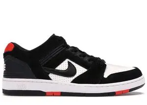 Nike Air Force 2 Low Sneakers - Black/white/habanero Red