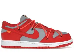 Nike Nike Dunk Low Off-White University Red/wolf Grey