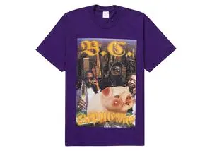 Supreme Bernadette Corporation Money Tee Shirt - Purple
