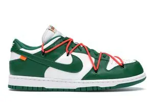 Nike Nike Dunk Low Top Sneakers White/pine Green