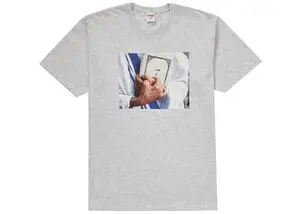 Supreme Bible Tee Shirt - Ash Grey