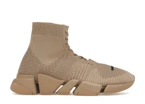 Balenciaga Speed 2.0 Lace Up - Beige