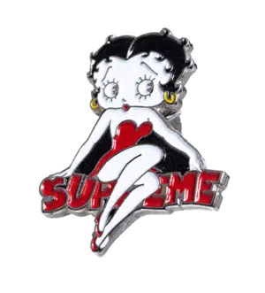 Supreme Betty Boop Pin
