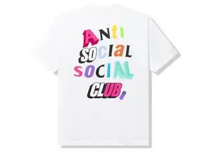 ANTI SOCIAL SOCIAL CLUB The Real Me Tee Shirt - White