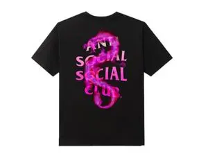 ANTI SOCIAL SOCIAL CLUB Summer In Minsk T-shirt - Black