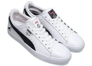 PUMA Clyde Staple X Footlocker Create From Chaos Sneakers - White/black