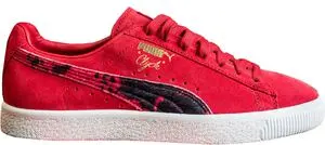 PUMA Clyde Packer Sneakers - High Risk Red/whisper White