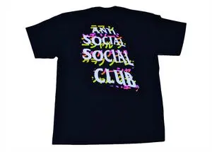 ANTI SOCIAL SOCIAL CLUB Twisted Quickness Tee Shirt - Black