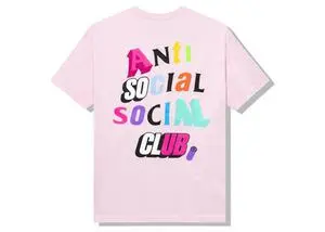 ANTI SOCIAL SOCIAL CLUB The Real Me Tee Shirt - Pink