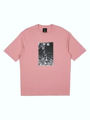 JORDAN X Union Reverse Dunk T-shirt - Rust Pink