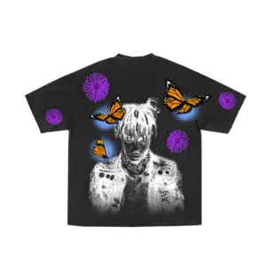 JUICE WRLD Butterfly Tee Shirt