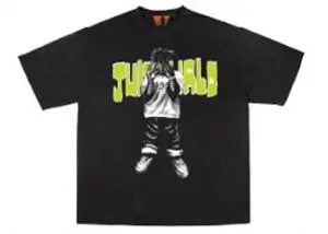 JUICE WRLD X Vlone Moty Of The Year T-shirt - Black/green