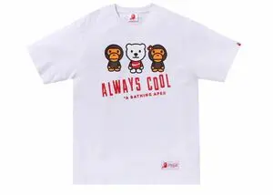 BAPE X Cocacola Milo Tee Shirt - White