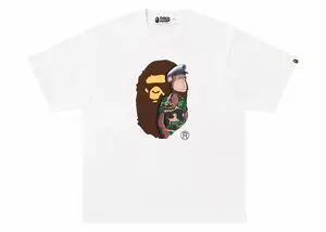 A BATHING APE X Bayc Ii Tee Shirt - White