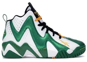 REEBOK Kamikaze Ii Sonics Sneakers - White/green/yellow