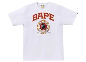 A BATHING APE X Concepts Emblem Tee Shirt - White