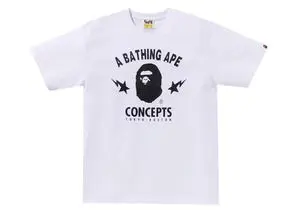BAPE X Concepts Tee Shirt - White