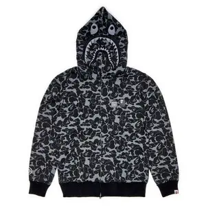 A Bathing Ape X Dover Street Market Special Camo Shark Full Zip