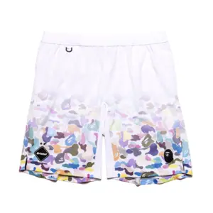 A BATHING APE X F. C. R. B. Game Shorts - White