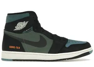 JORDAN 1 Retro High Element Gore-tex - Black/sky Blue J Light Olive/bright Mandarin