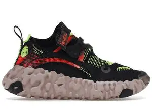 Nike Ispa Overreact Sneakers - Black/red/volt