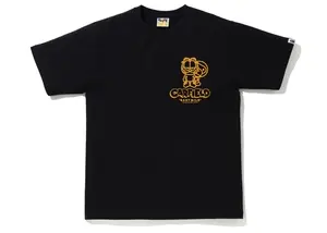 A BATHING APE X Garfield #4 Tee Shirt - Black