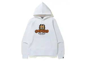A BATHING APE X Garfield Pullover Hoodie - White