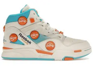 MSCHF X Reebok Pump Omni Zone Ix Sneakers - White/blue/orange