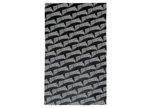 NAV X Vlone All Over Beach Towel - Black