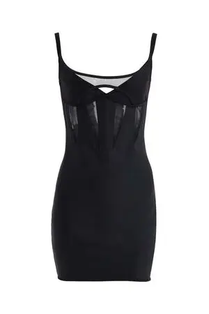 Mugler Sheer Cocktail Dresses