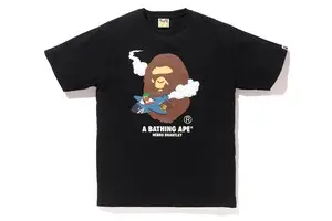 A BATHING APE X Hebru Brantley 1 Tee Shirt - Black
