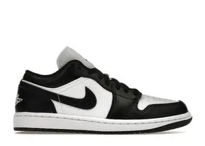 JORDAN 1 Low Panda Sneakers - White/black