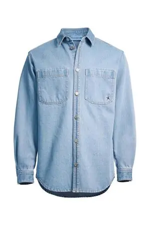 MUGLER H&m Denim Shirt