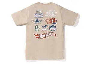 BAPE X Hot Wheels Icon Tee Shirt - Beige