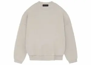 Fear Of God Essentials Crewneck Sweatshirt - Silver Cloud