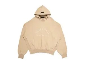 Beige Essentials Hoodies