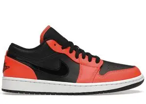 JORDAN 1 Low Se Sneakers - Black/turf Orange/white