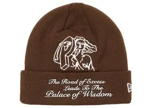 PALACE Pstatue New Era Beanie - Brown