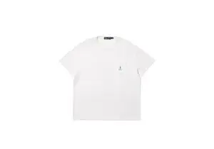 PALACE Ralph Lauren Waffle Pocket Tee Shirt Pure White