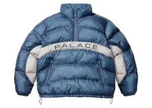 PALACE Ripstop Arc Puffer Jacket - Blue