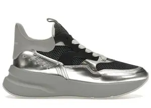 Alexander McQueen Oversized Runner - Black/grey/silver