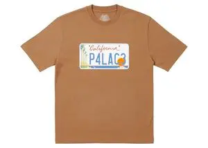 PALACE Plate T-shirt Mocha
