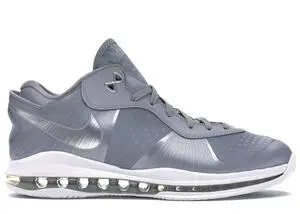 Nike Lebron 8 Low Sneakers - Wolf Grey/metallic Silver