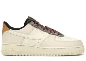 Nike Force 1 Low Sneakers - Fossil/wheat/shimmer