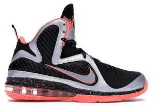 Nike Lebron Sneakers - Metallic Silver/bright Mango