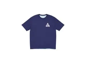 PALACE Reverso Tee Shirt Navy/sky Blue